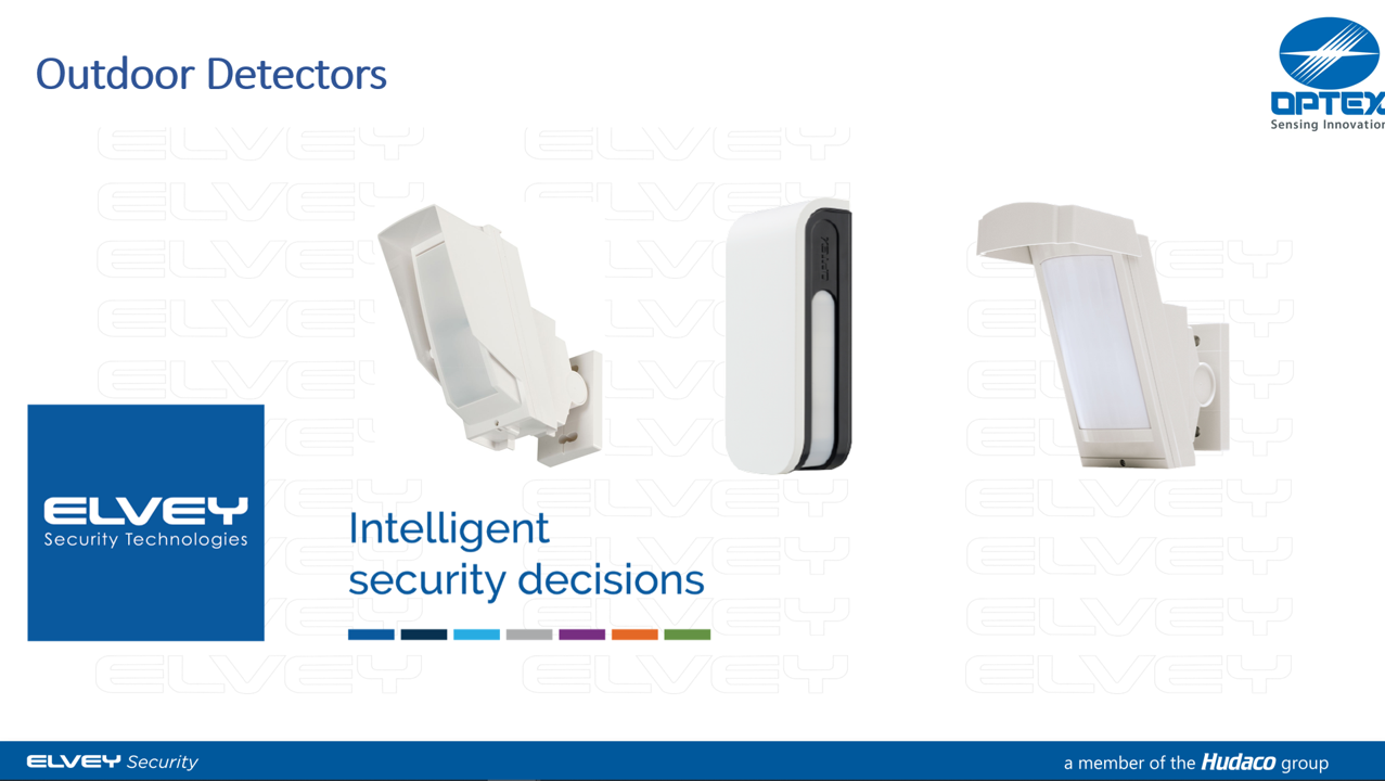 Get to know your OPTEX Detectors – External Passives – Elvey Group