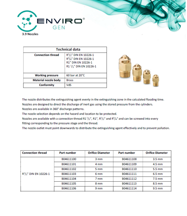Brigit Gas Suppression: Brigit Energen Inert Gas Extinguishing Systems ...
